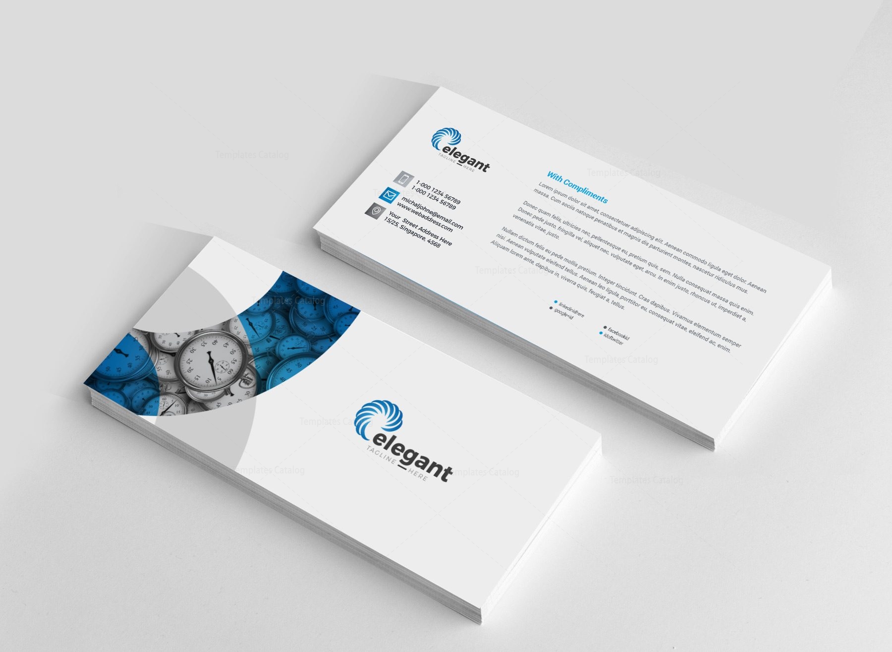 Elegant Corporate Identity Pack Template - Template Paradise | Graphic ...