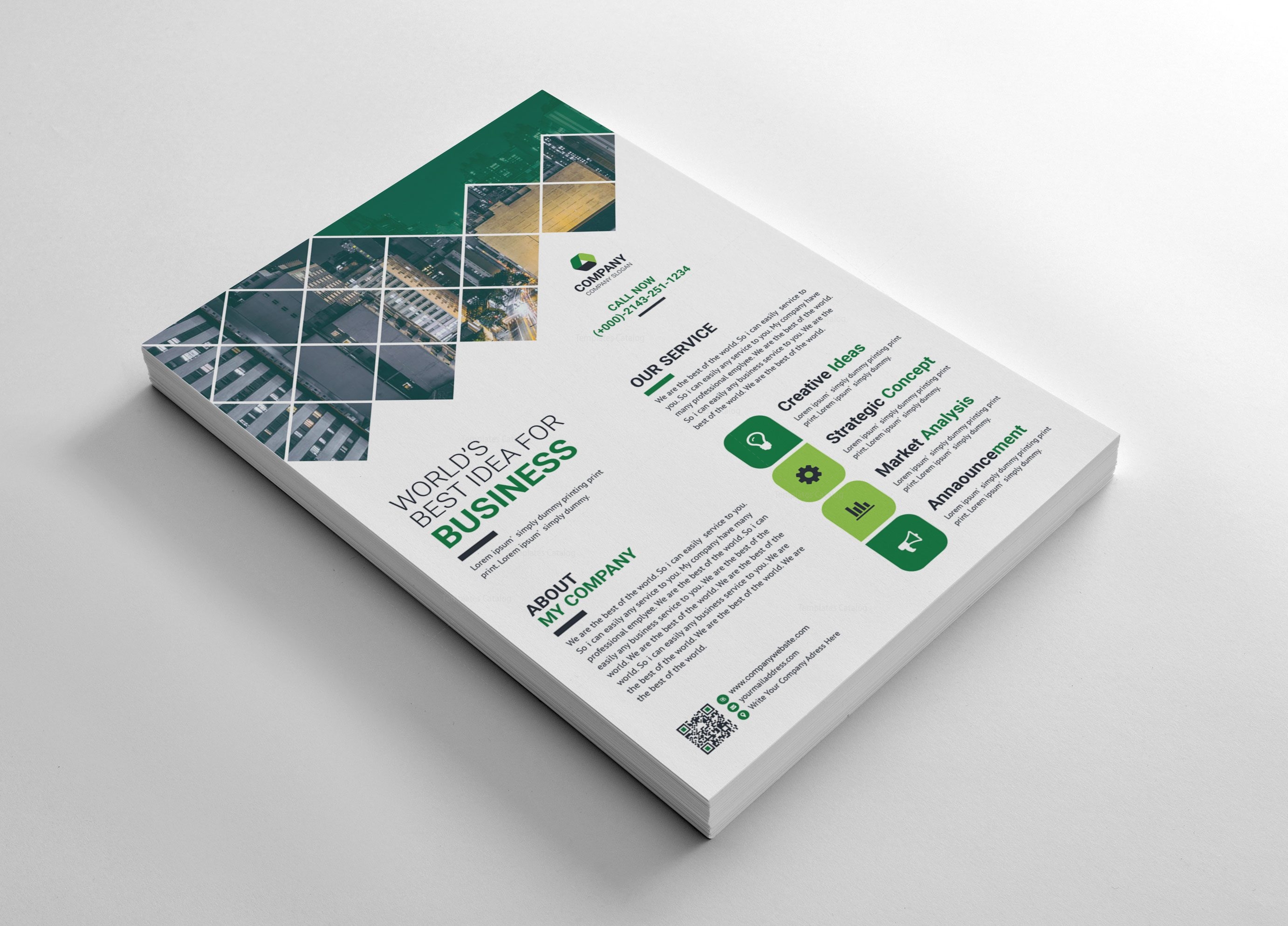 Modern Creative Flyers Design - Template Paradise | Graphic Templates Store