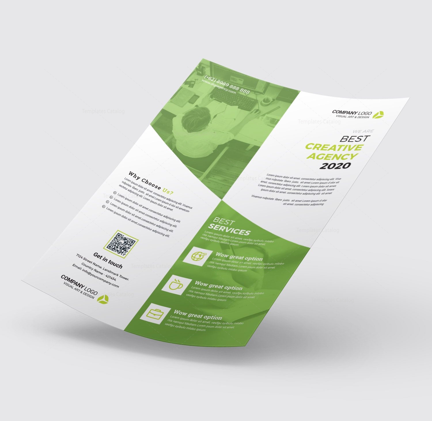 Stunning Print Flyer Template - Template Paradise | Graphic Templates Store