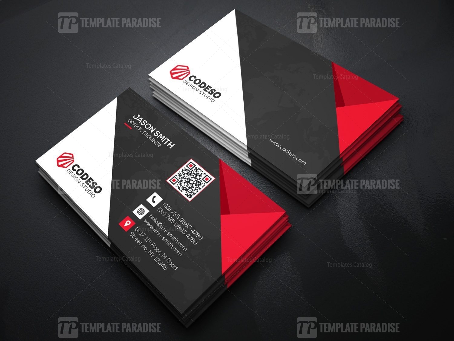 Technology Business Card Designs - Template Paradise | Graphic ...