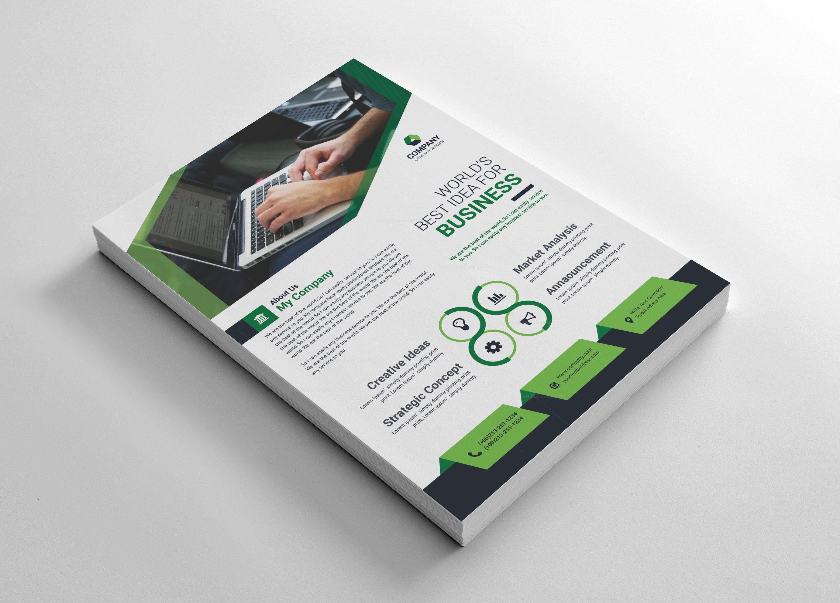 Trendy Flyers Templates - Template Paradise | Graphic Templates Store